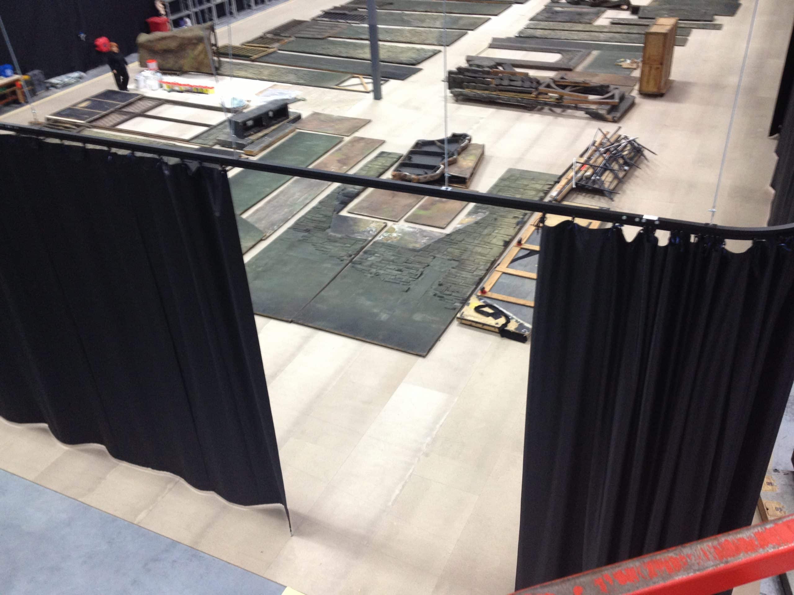 Heavy Duty Stage Track - Imported Theatre Fabrics